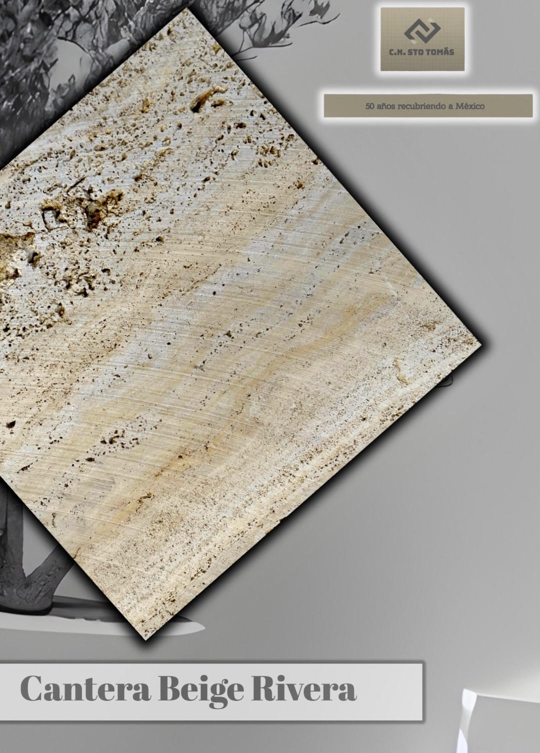 Cantera Beige Rivera – Canteras Naturales Santo Tomás