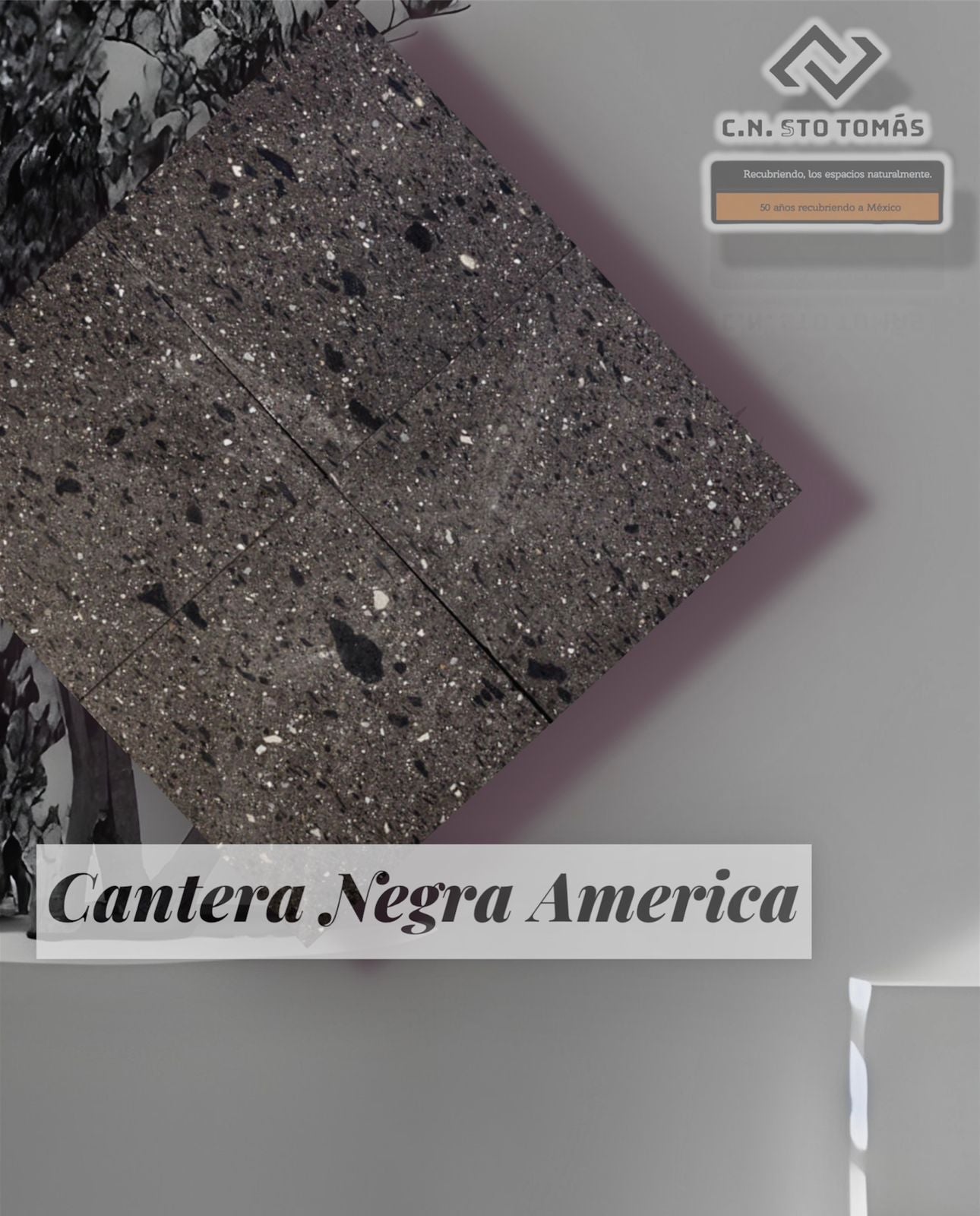 Cantera Negra America – Canteras Naturales Santo Tomás